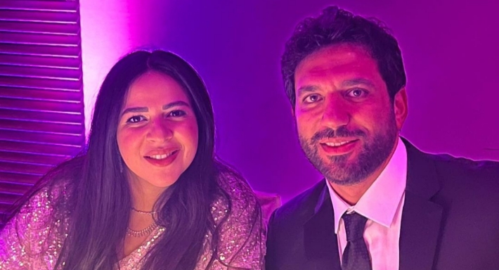 إيمي سمير غانم تحتفل بعيد ميلاد حسن الرداد أجمل زوج وأحن أب خبر في
